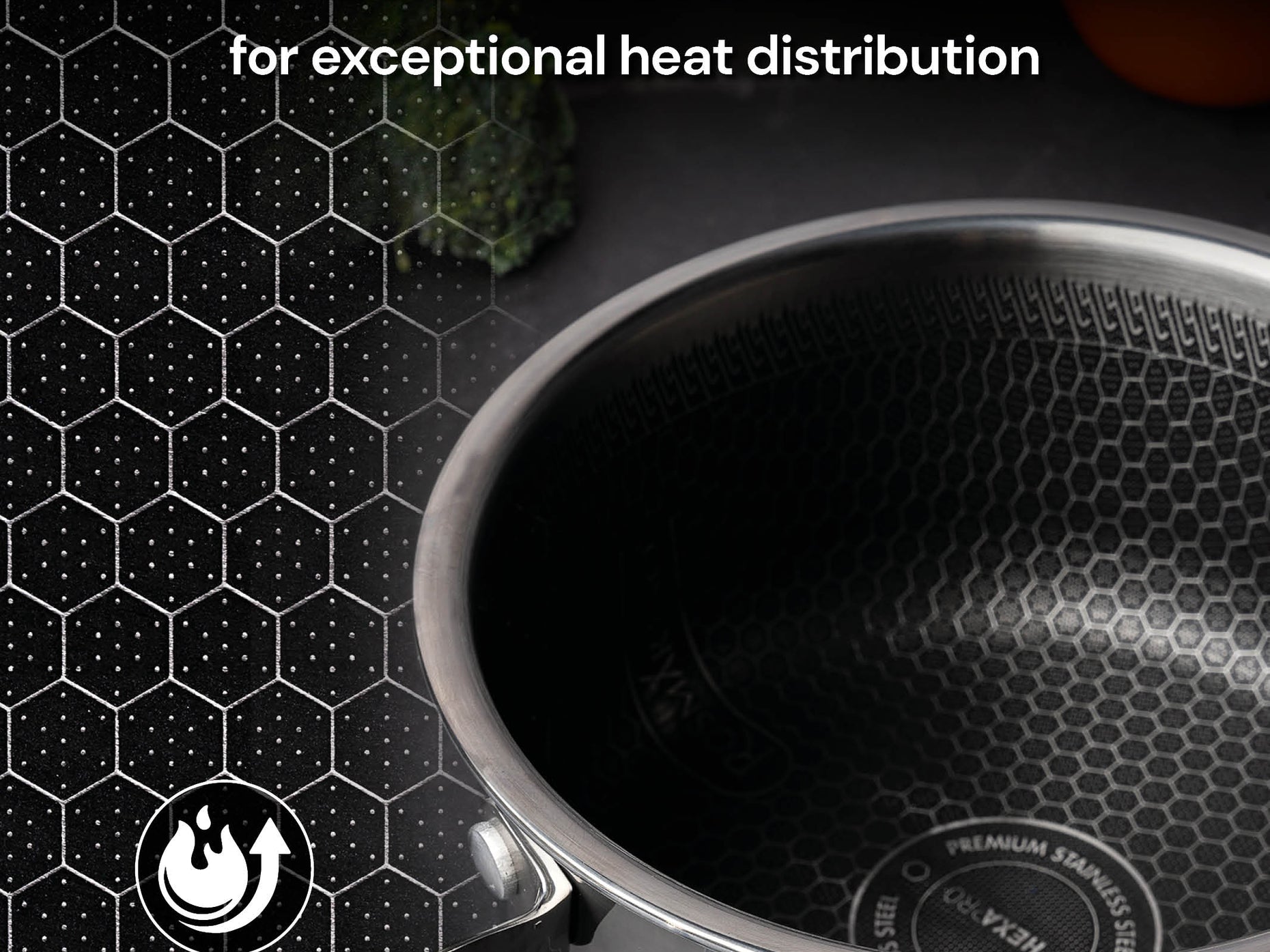 Premium wok Rosmarino HexaPRO - 28 cm – HEXAPRO by Vitapur